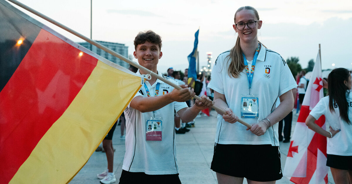 Team D Nachwuchs überzeugt beim EYOF 2025 in Skopje | Team Deutschland
