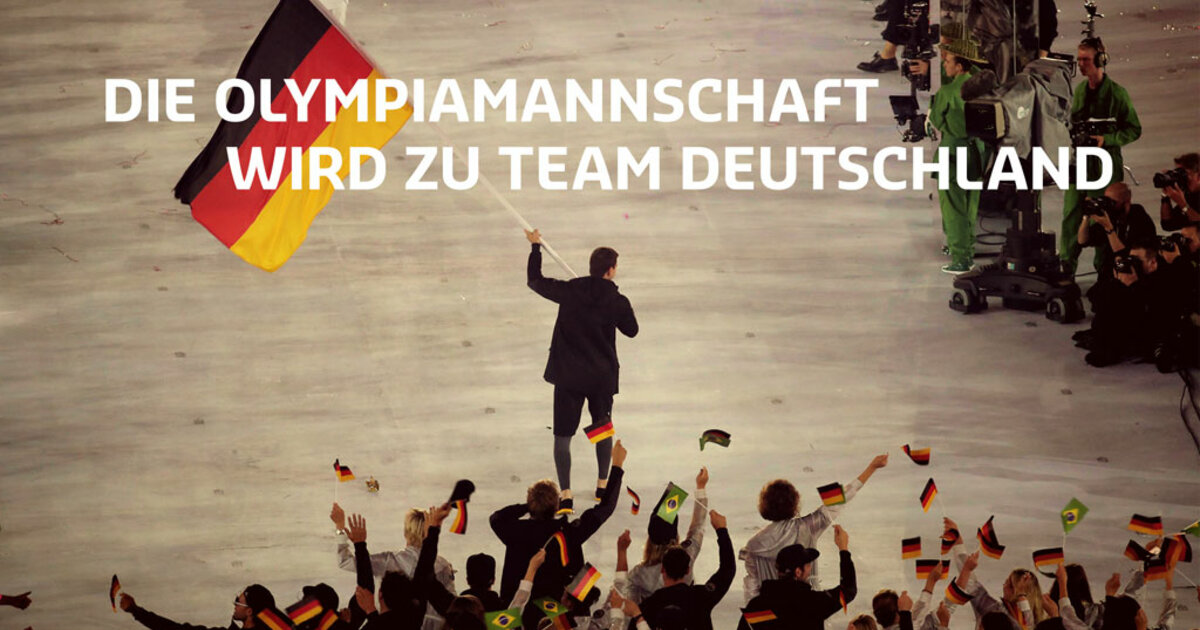 Olympiamannschaft wird zu „Team Deutschland“ | Team Deutschland