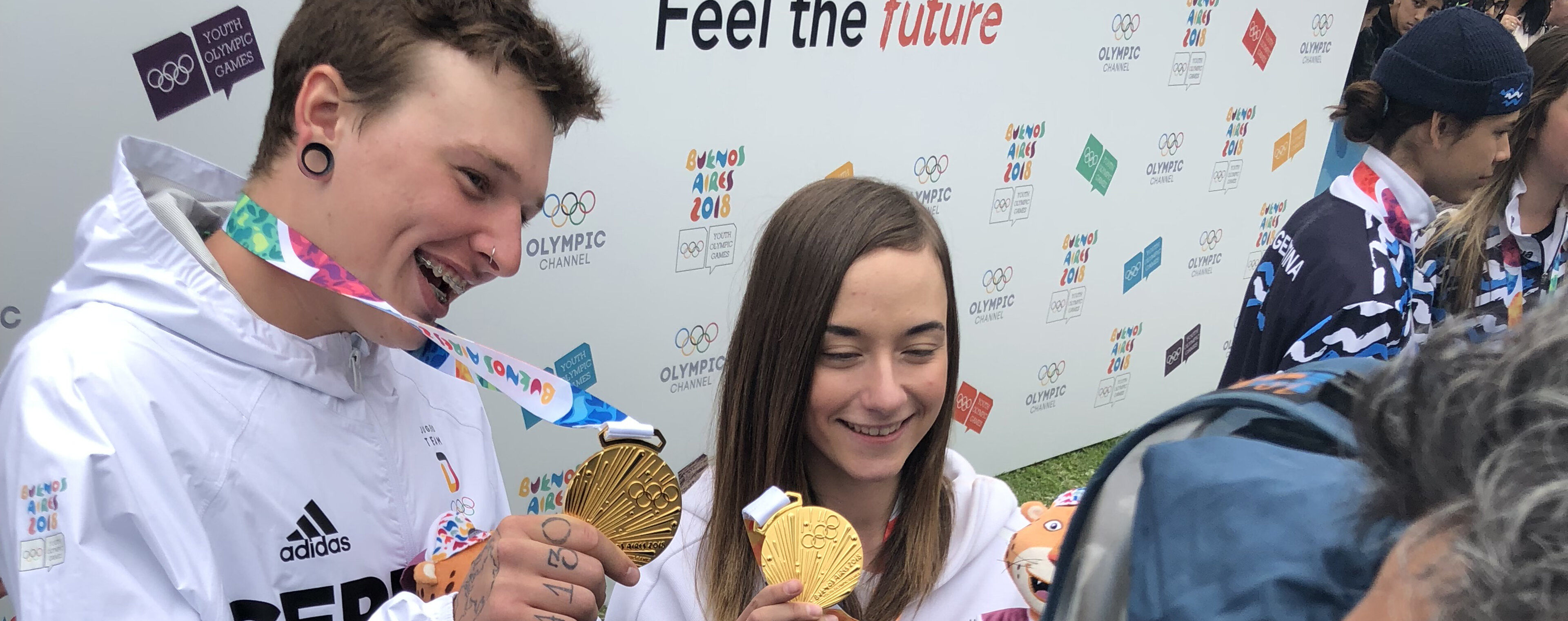 Goldmedaille für BMX Freestyler Lara Lessmann und Evan Brandes | Team ...